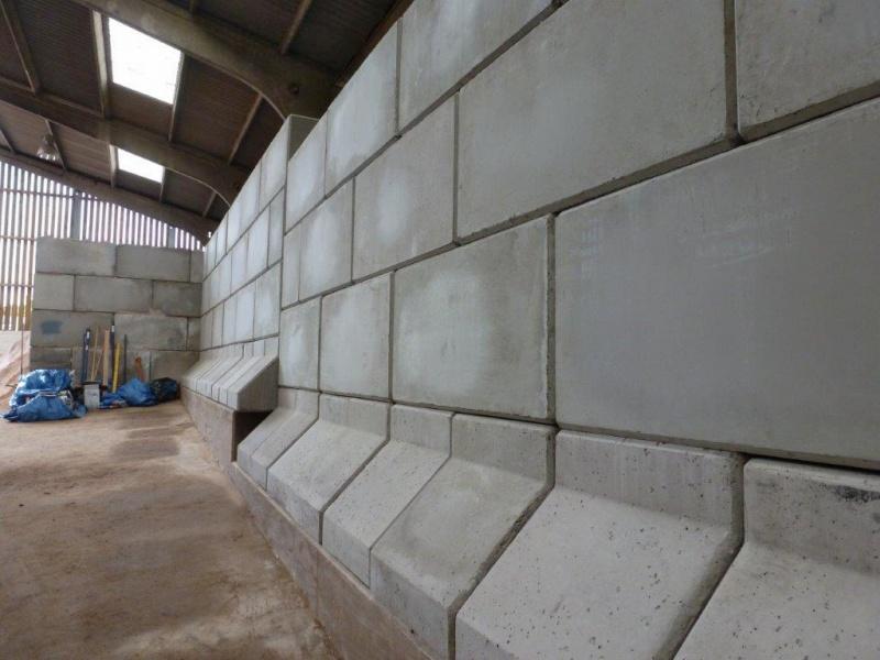 Elite Precast Concrete complete Hilton Park Services Salt Barn ...