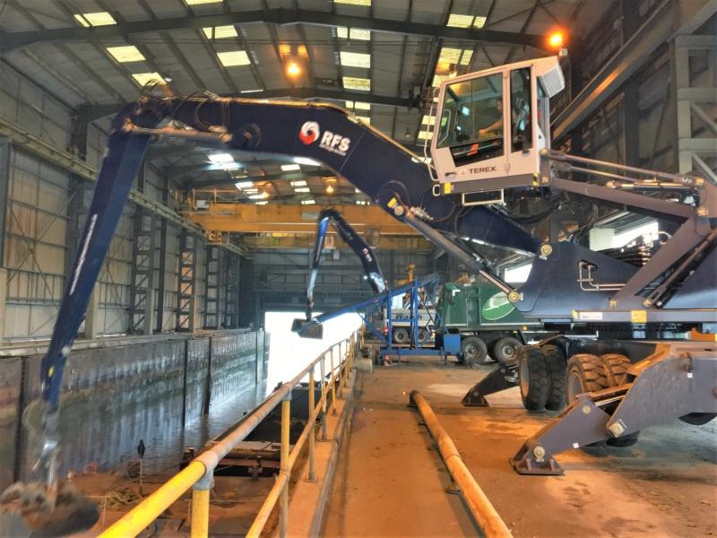 Rail Freight Services Take 2 Fuchs Material Handlers | Hub-4
