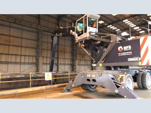 Rail Freight Services Take 2 Fuchs Material Handlers | Hub-4