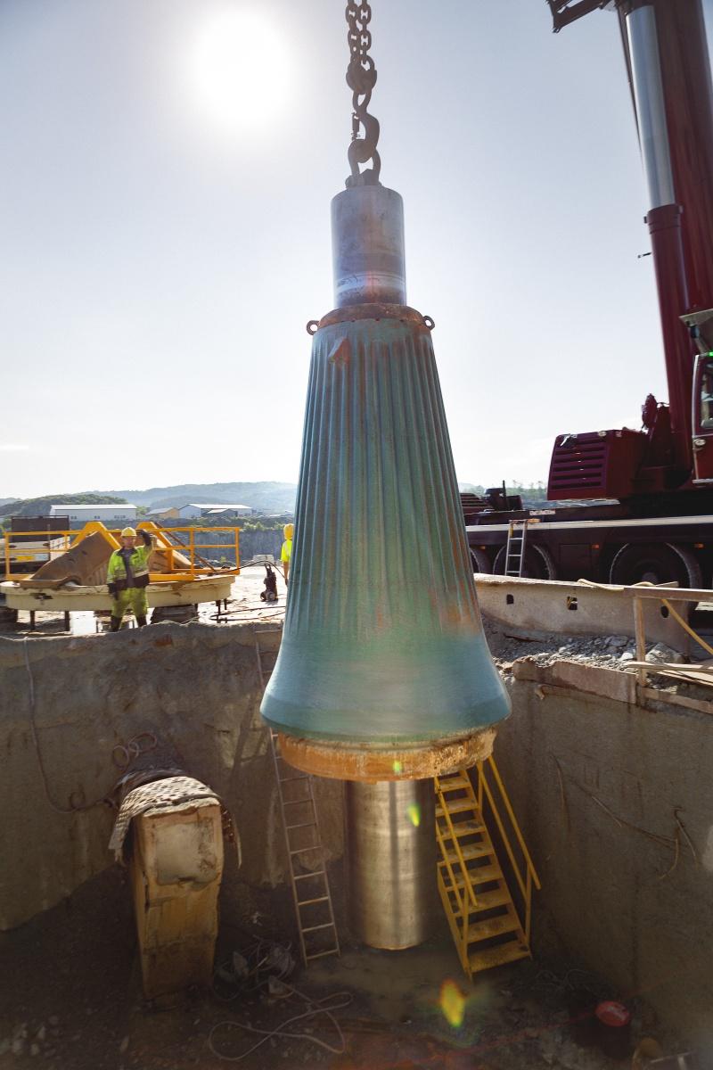 Rebuild results in a 30% drop in primary crusher power draw at Norstone ...