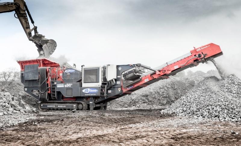 AB2000 double production with the Sandvik QJ341+ jaw crusher | Hub-4