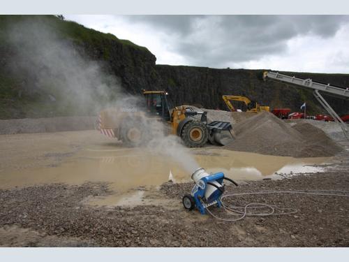 A solution for dusty work environments | Hub-4