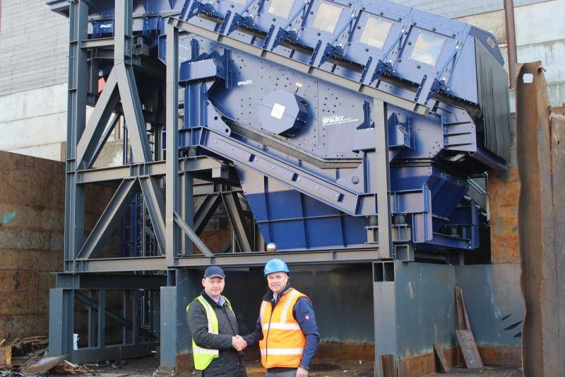 The UK’s first SPALECK Screen Deck producing quality scrap metal goes ...