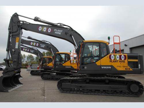 A trio of EC220Es for DAB Civil Engineering Contractors Ltd | Hub-4