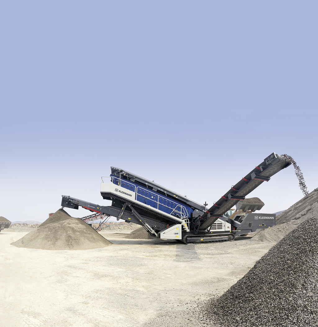 Kleemann will be presenting its new jaw crusher and new screening plant ...