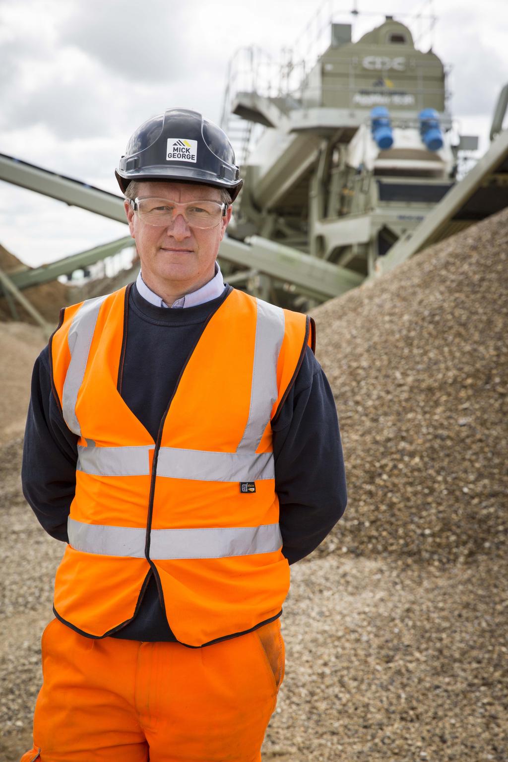 Mick George Ltd powers up volume with APS washing plant | Hub-4