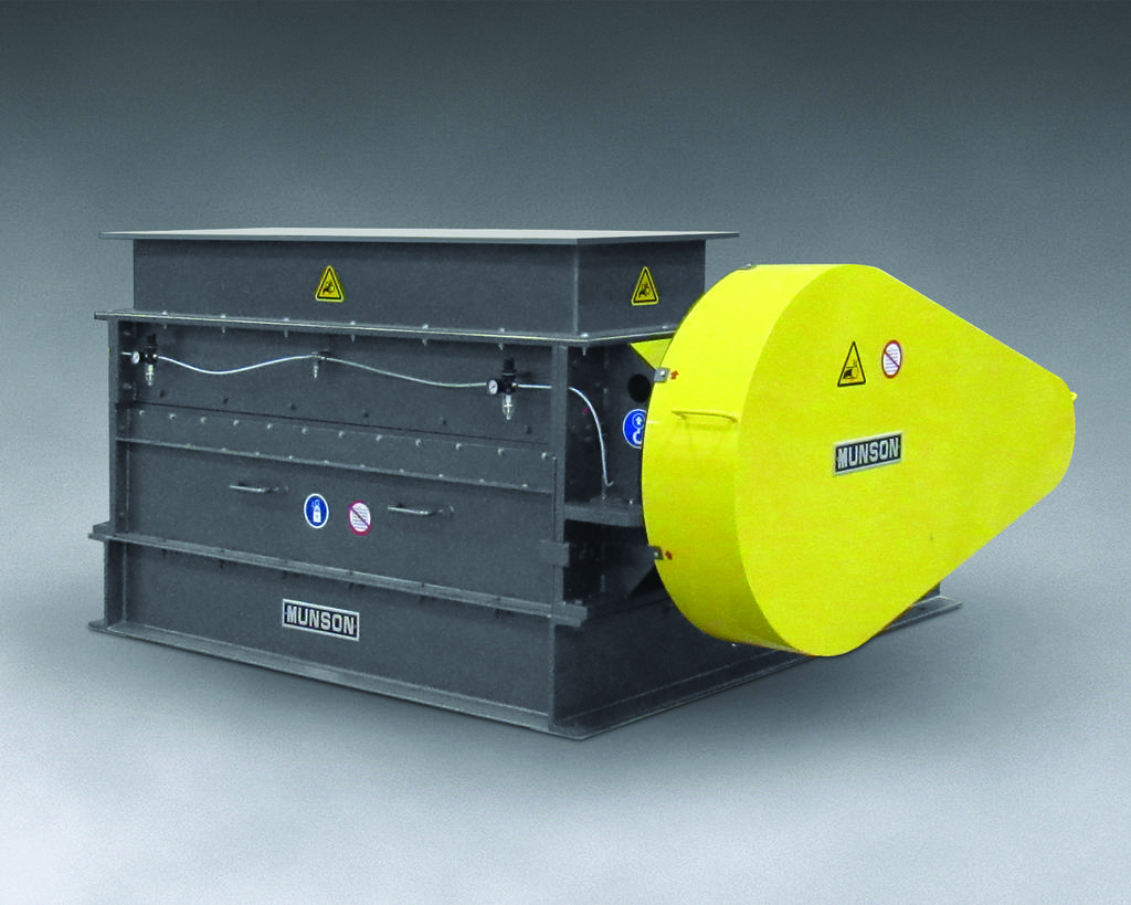 High capacity screen classifying cutter handles in-feed to 1830mm | Hub-4