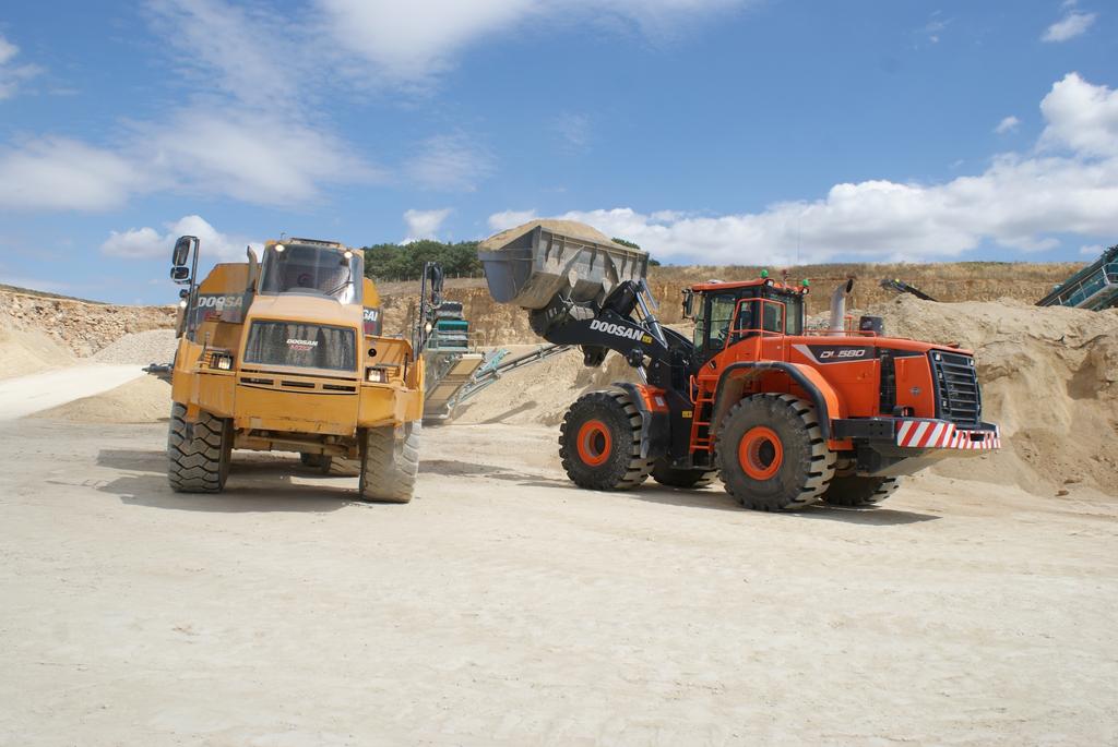 New Doosan DL580-5 Boosts Productivity at Creeton Quarry | Hub-4