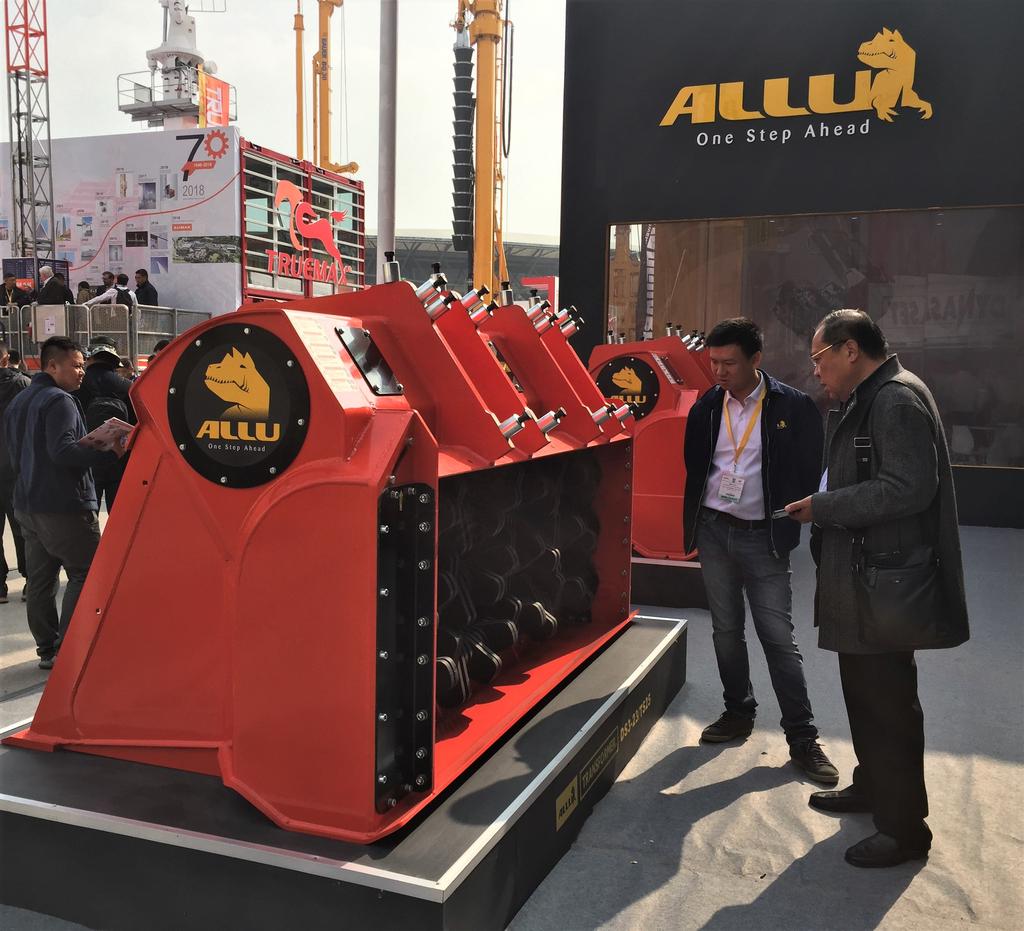 Transforming solutions from ALLU at bauma China | Hub-4