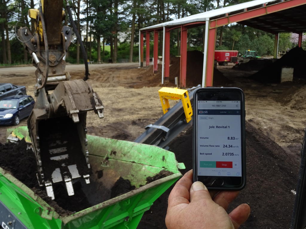 Loadscan launch the conveyor volume scanner. | Hub-4