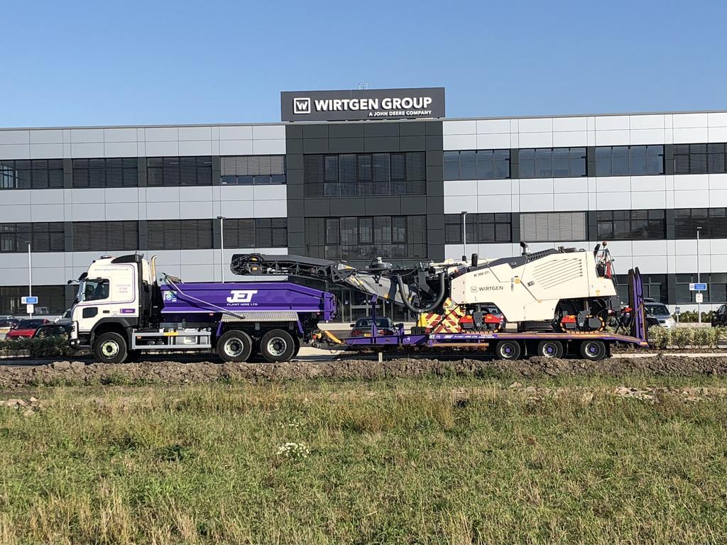 Jet Plant takes delivery of 100th Wirtgen road planer | Hub-4