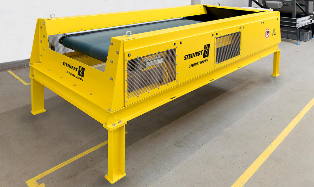 Strong magnets for improved recovery and separation of stainless steels ...