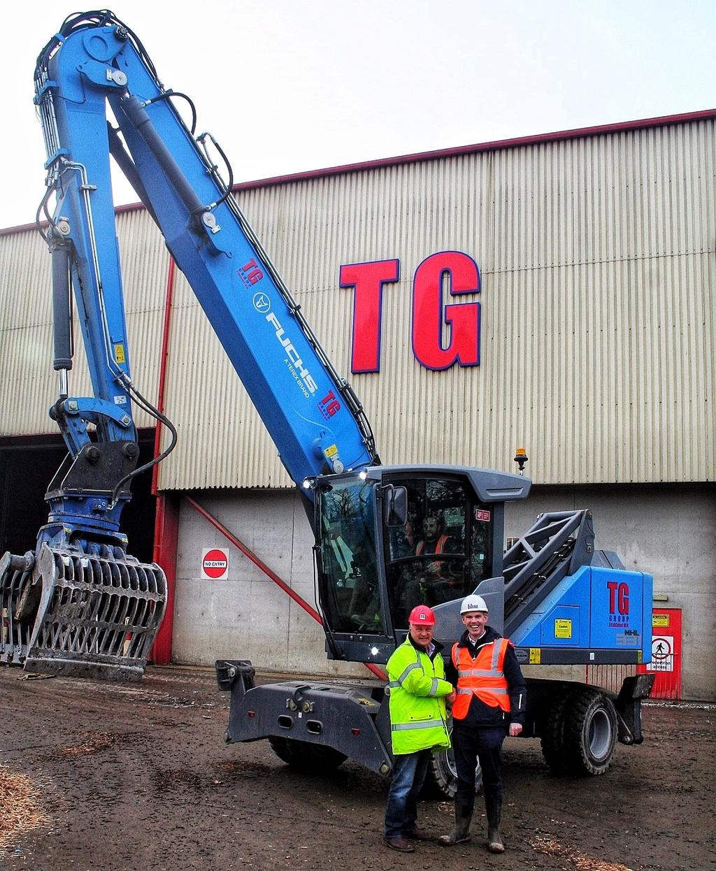 Tudor Griffiths invests in Fuchs for their recycling site in Ellesmere ...