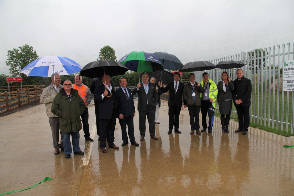 Land Logical Ltd officially open their new site at Pasture House Farm ...