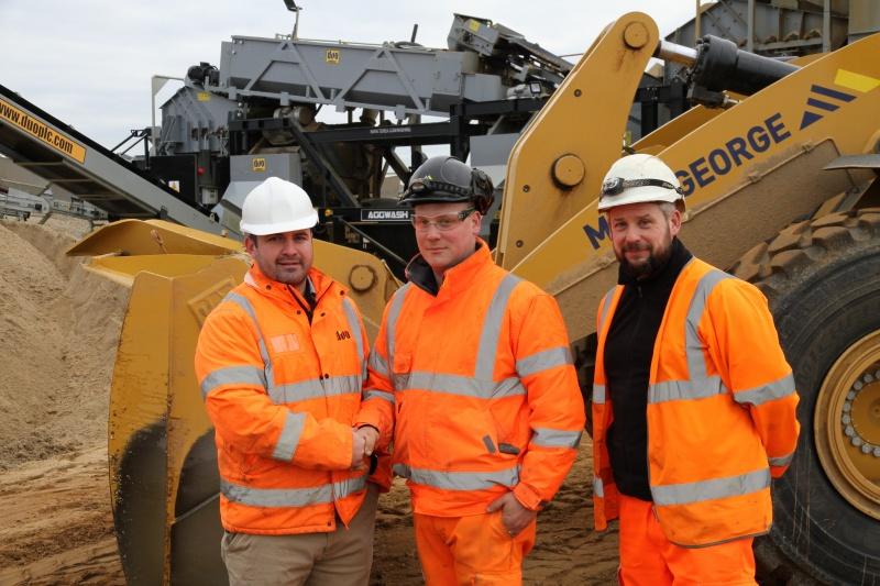 Exceptional sand and gravel processing for Mick George Ltd | Hub-4