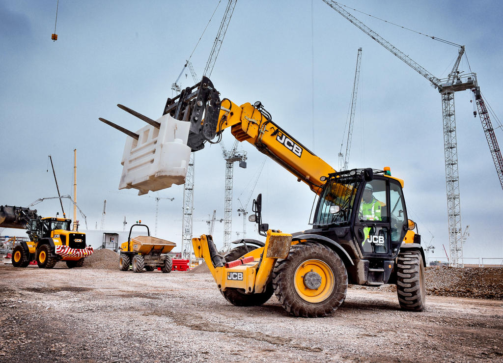 JCB Loadalls contribute to low carbon power generation at Hinckley ...