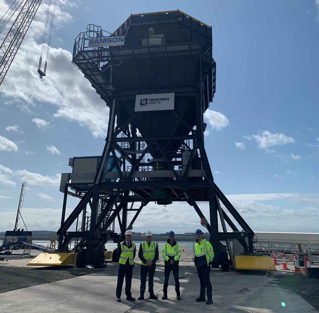 Dust controlled imports for the new agri-hub at the Port of Rosyth ...