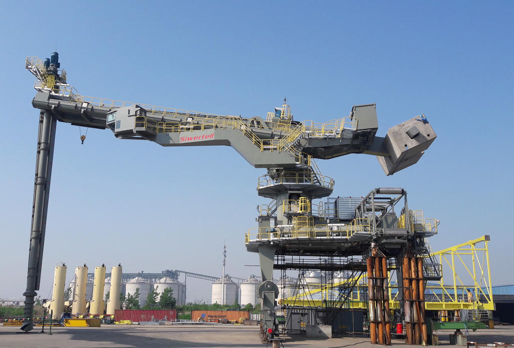 Siwertell unloader delivered for South Texas cement handling operation ...