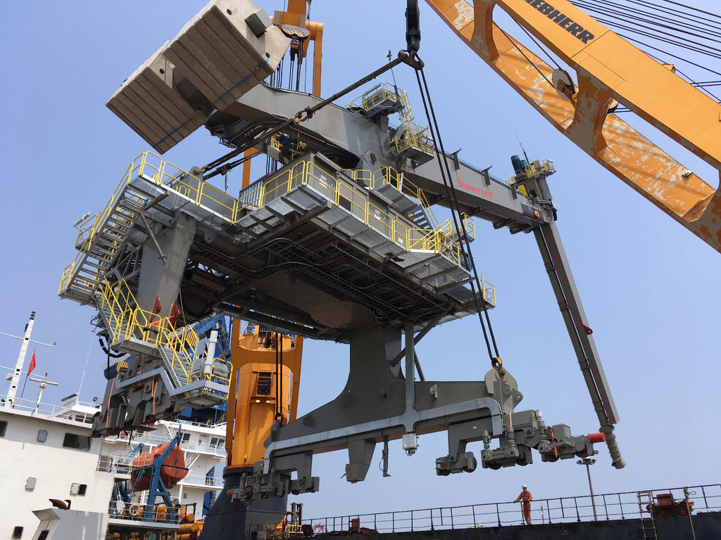 Siwertell unloader delivered for South Texas cement handling operation ...
