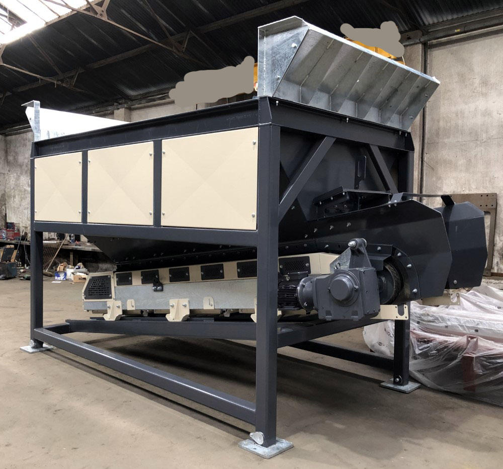 Quarry King supply belt feed hopper to Norway | Hub-4