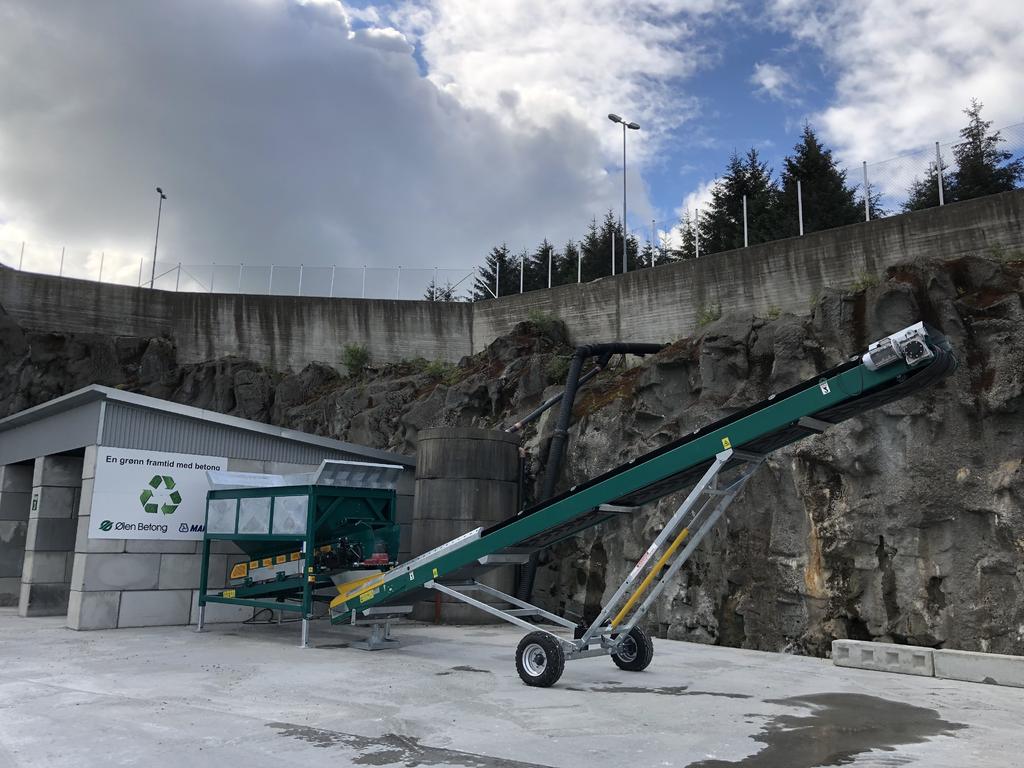 Quarry King supply belt feed hopper to Norway | Hub-4