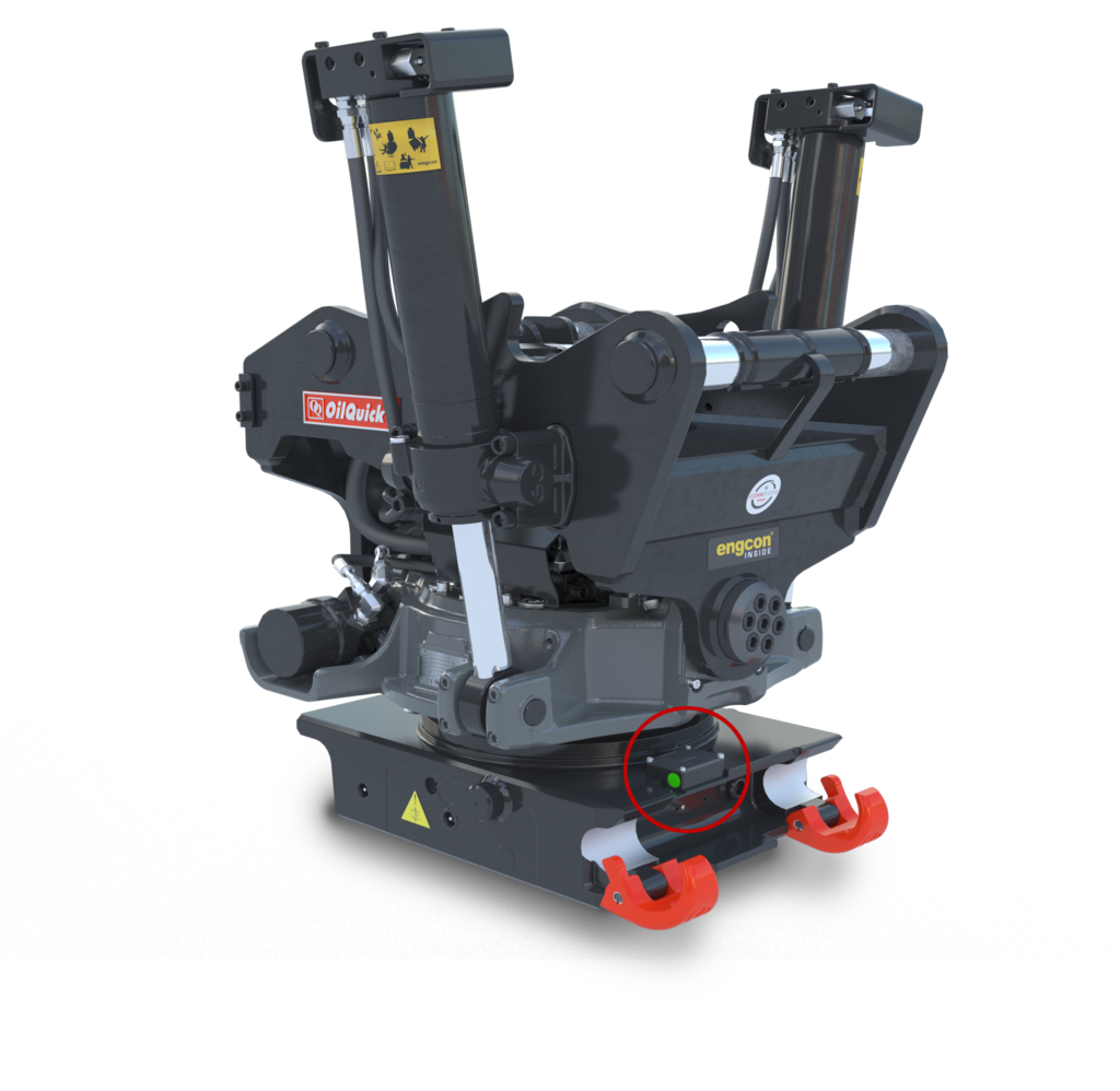 OQTR-E – Completely new tiltrotators from Oilquick | Hub-4