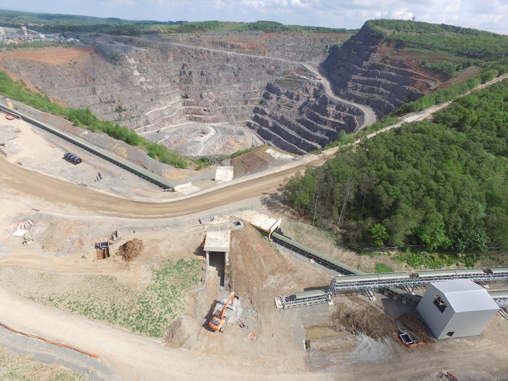 Solution to backfill an exhausted quarry | Hub-4