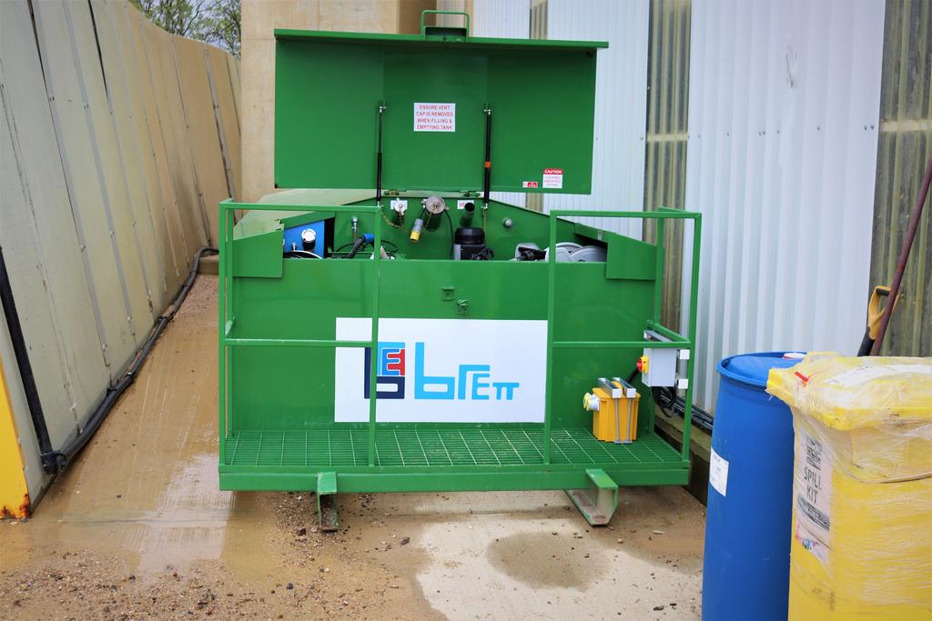 Diesel & AdBlue storage solution for Brett Aggregates | Hub-4