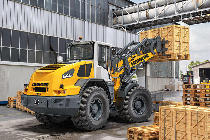 New Liebherr all-round wheel loaders L 526, L 538 and L 546 celebrate ...