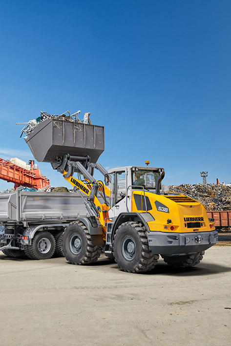 New Liebherr all-round wheel loaders L 526, L 538 and L 546 celebrate ...