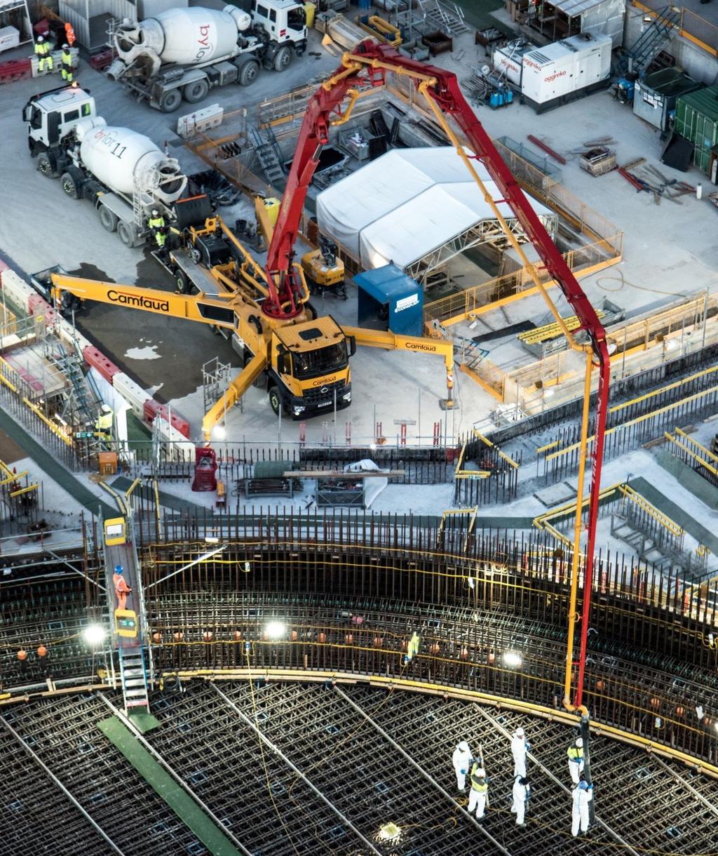 Hinkley Point C second reactor base completed in less than a year | Hub-4