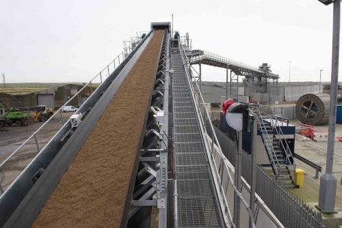 Brett Aggregates open a new marine aggregate terminal at Newhaven Port ...