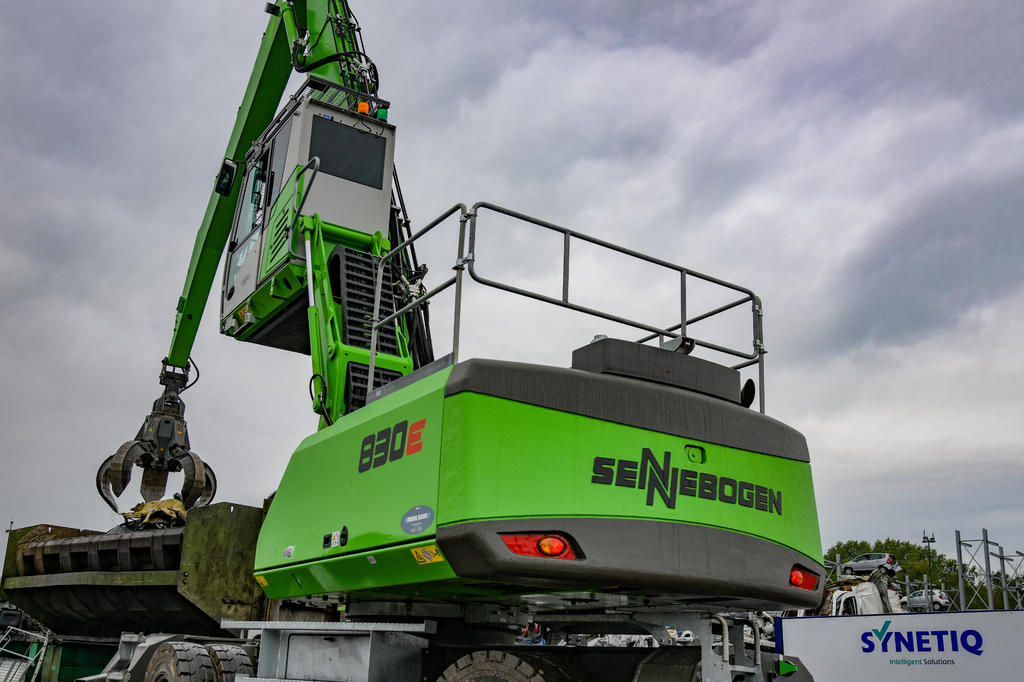 SYNETIQ turn green with Sennebogen | Hub-4