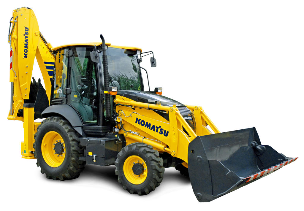 Marubeni-Komatsu introduces the Komatsu WB97R-8 backhoe loader | Hub-4