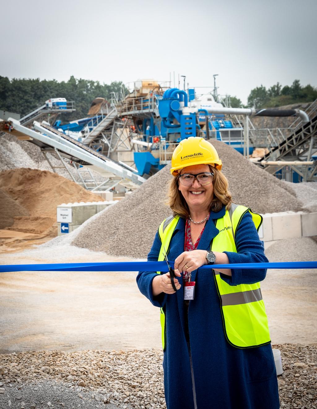 Sarah Dines MP opens Longcliffe’s new beacon of sustainability | Hub-4