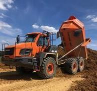 New Doosan ADT Rough Terrain Solution at German Clay Pit | Hub-4