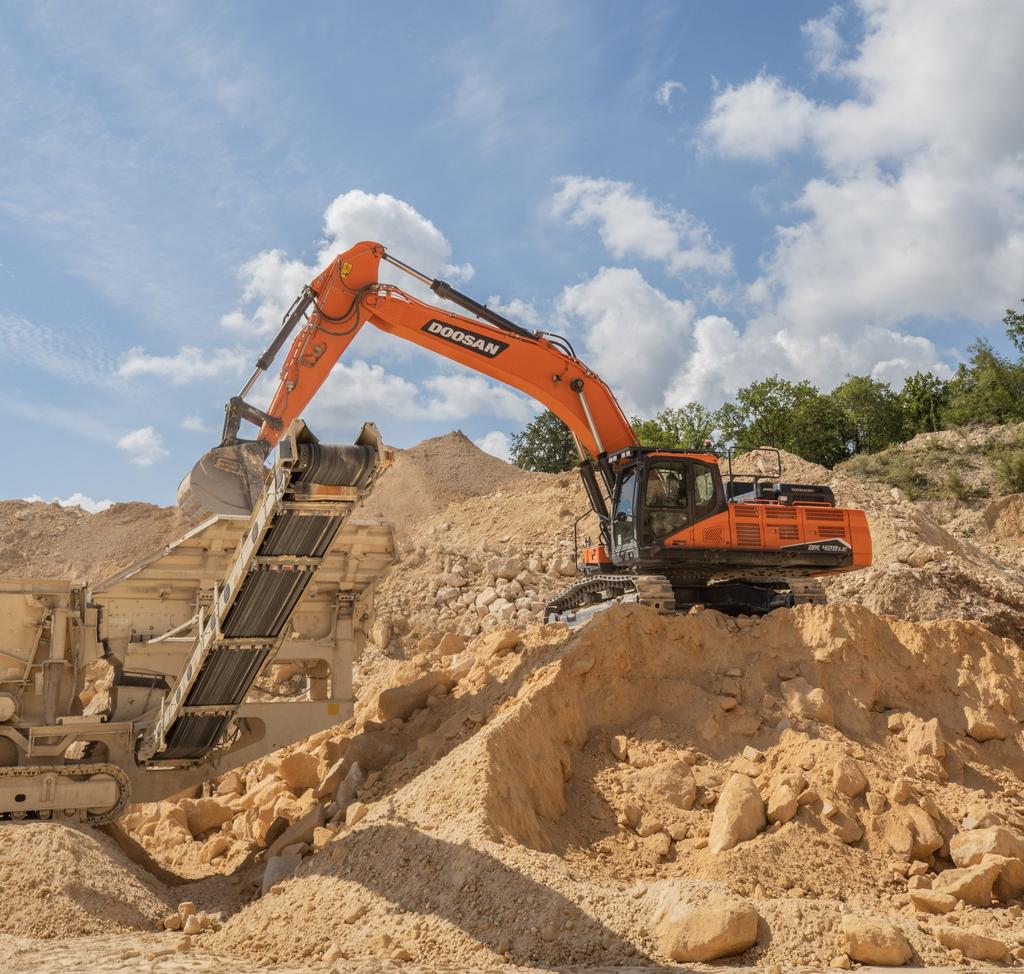 New 'best in class' Doosan DX420LC-7 Stage V Excavator | Hub-4