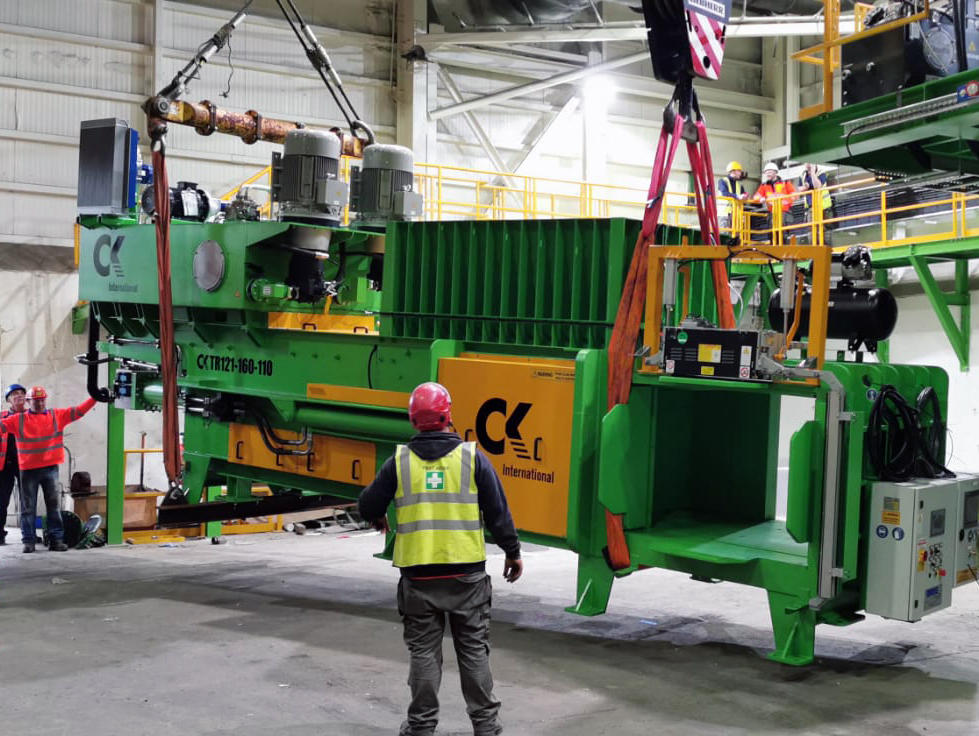 Fully integrated baler leads to faster loading times at the port for Re ...