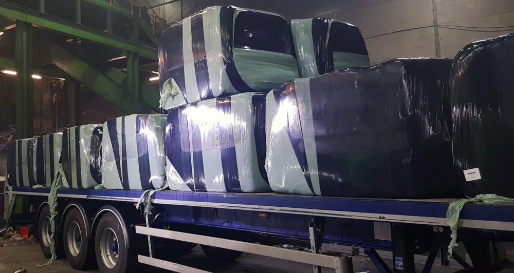 Fully integrated baler leads to faster loading times at the port for Re ...