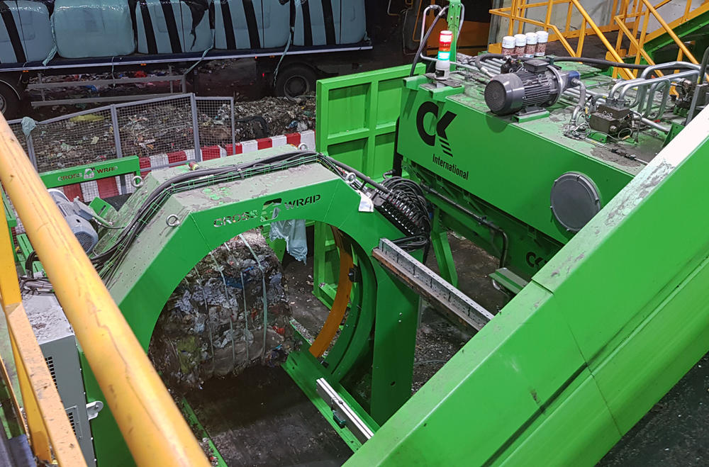 Fully integrated baler leads to faster loading times at the port for Re ...