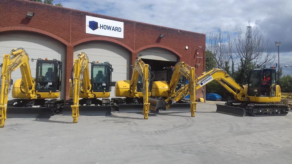Howard Civil Engineering expand fleet with Komatsu utility range. | Hub-4
