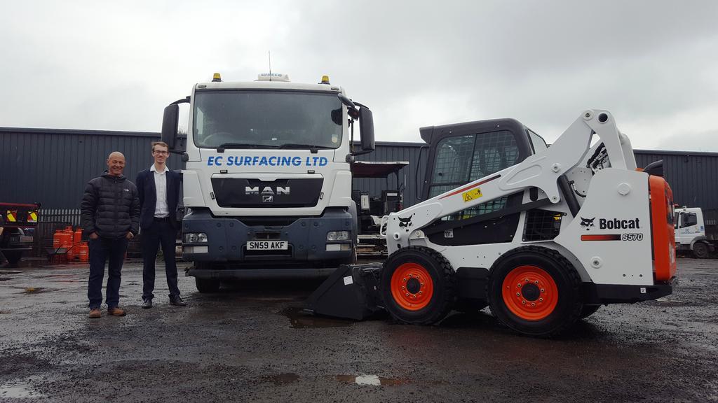 EC Surfacing expands its fleet with new Bobcat Loaders & Excavator | Hub-4