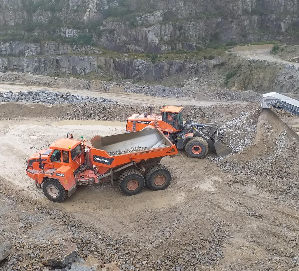 Colas Carnsew Quarry runs smoothly with DUO Doosan Fleet | Hub-4