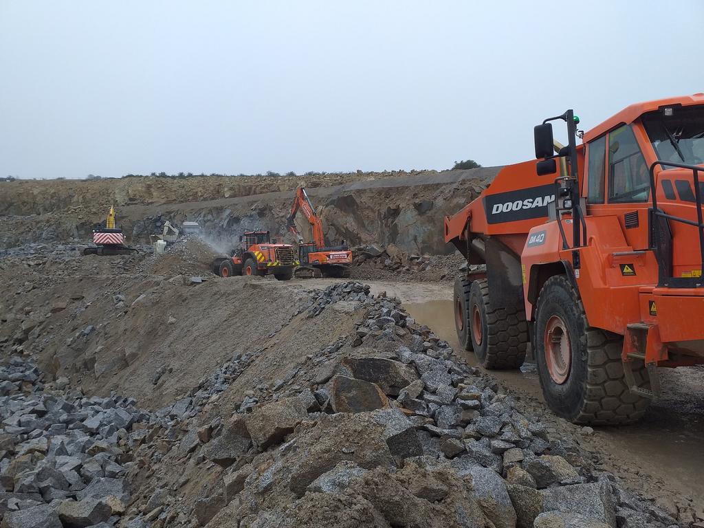 Colas Carnsew Quarry runs smoothly with DUO Doosan Fleet | Hub-4