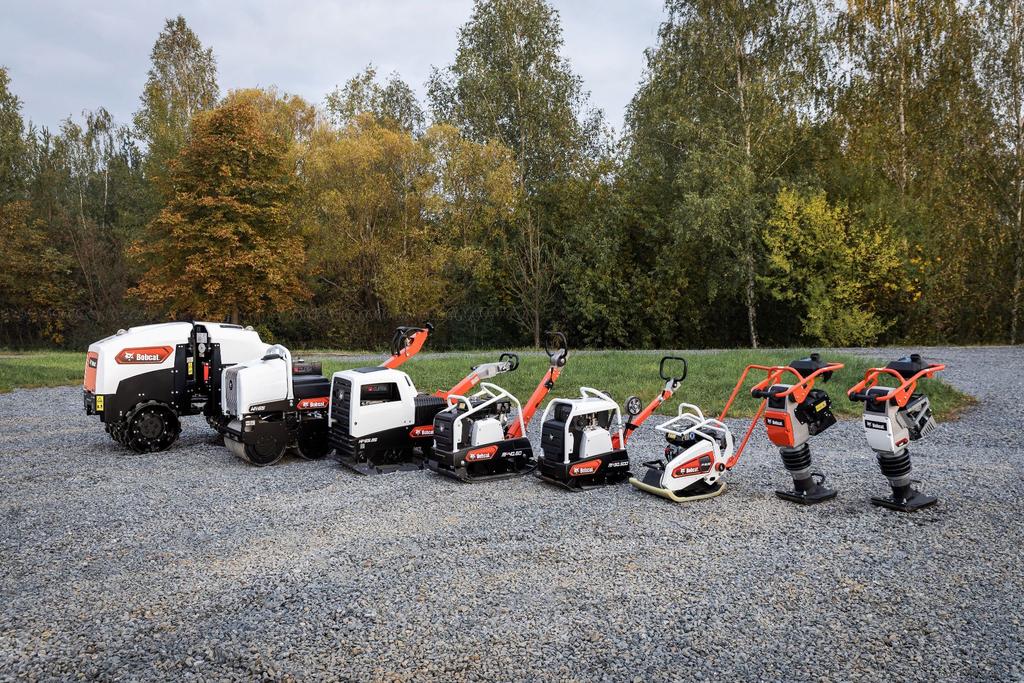 Bobcat roll out new light compaction product range | Hub-4