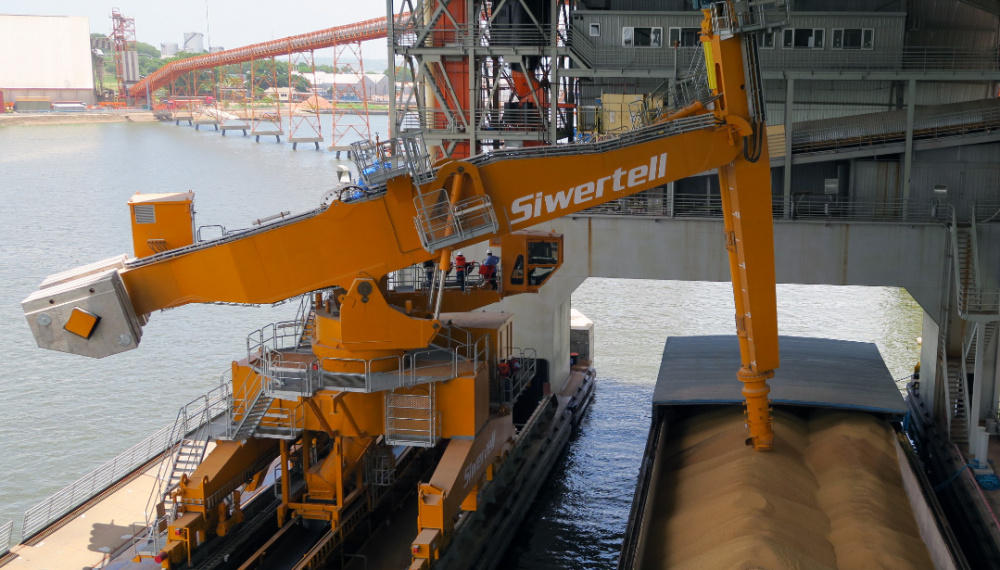 New Siwertell screw-type ship unloader for Brazilian operator, Novo ...