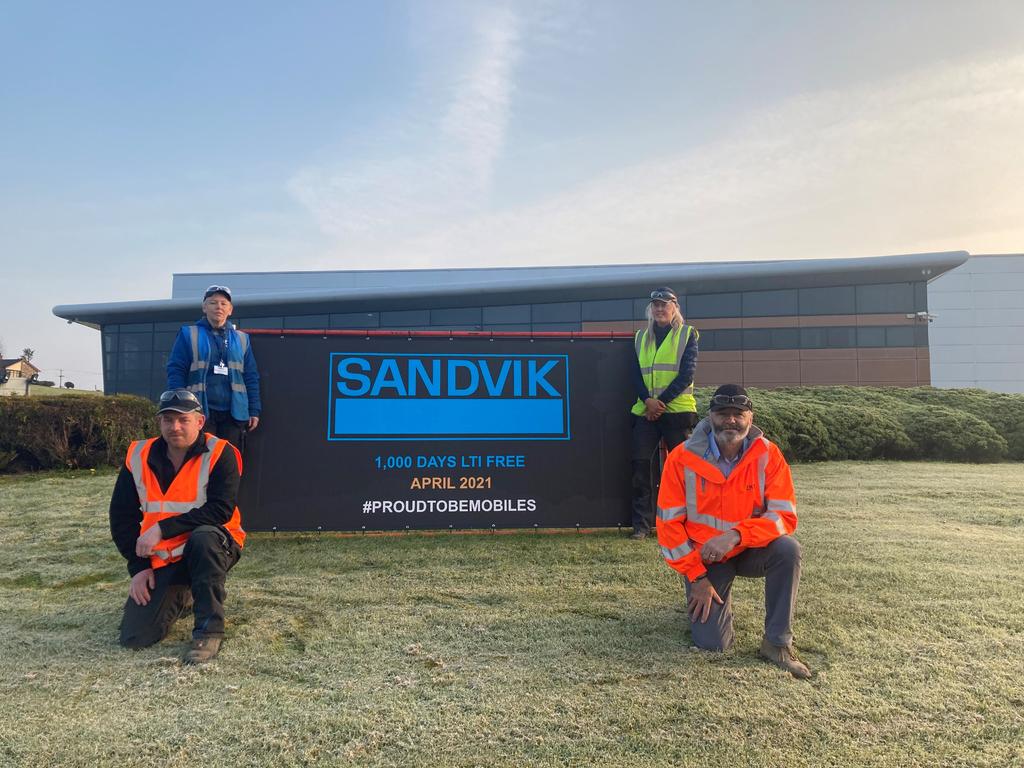 Sandvik Mobile Crushers & Screens reach major safety milestone | Hub-4