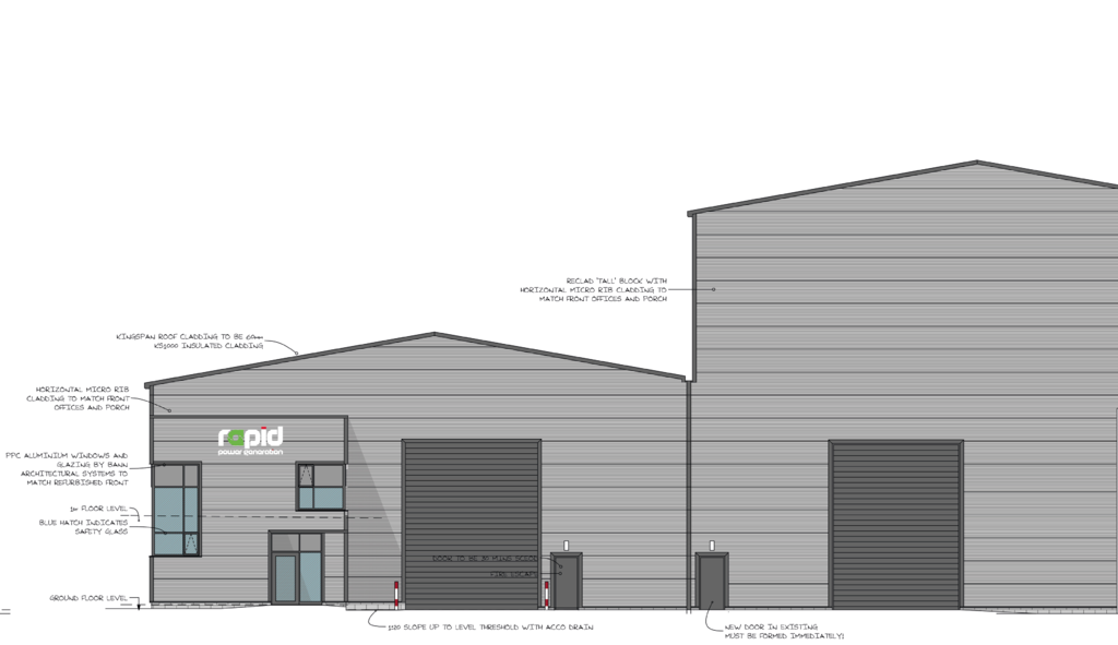 Rapid International factory extension will house new division and ...