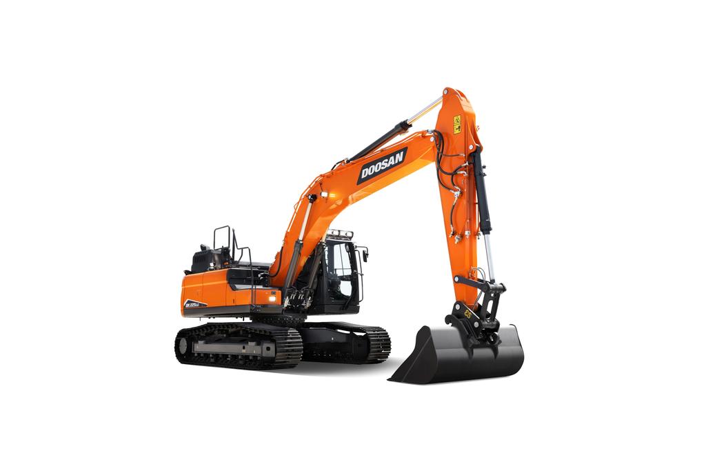 Doosan unveils new DX225LC-7 Crawler Excavator | Hub-4