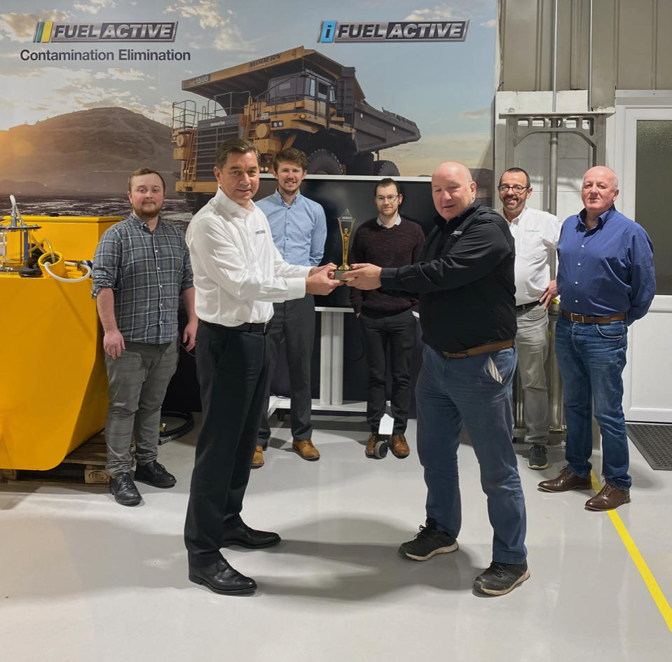 Fuelactive wins technical innovation of the year award | Hub-4